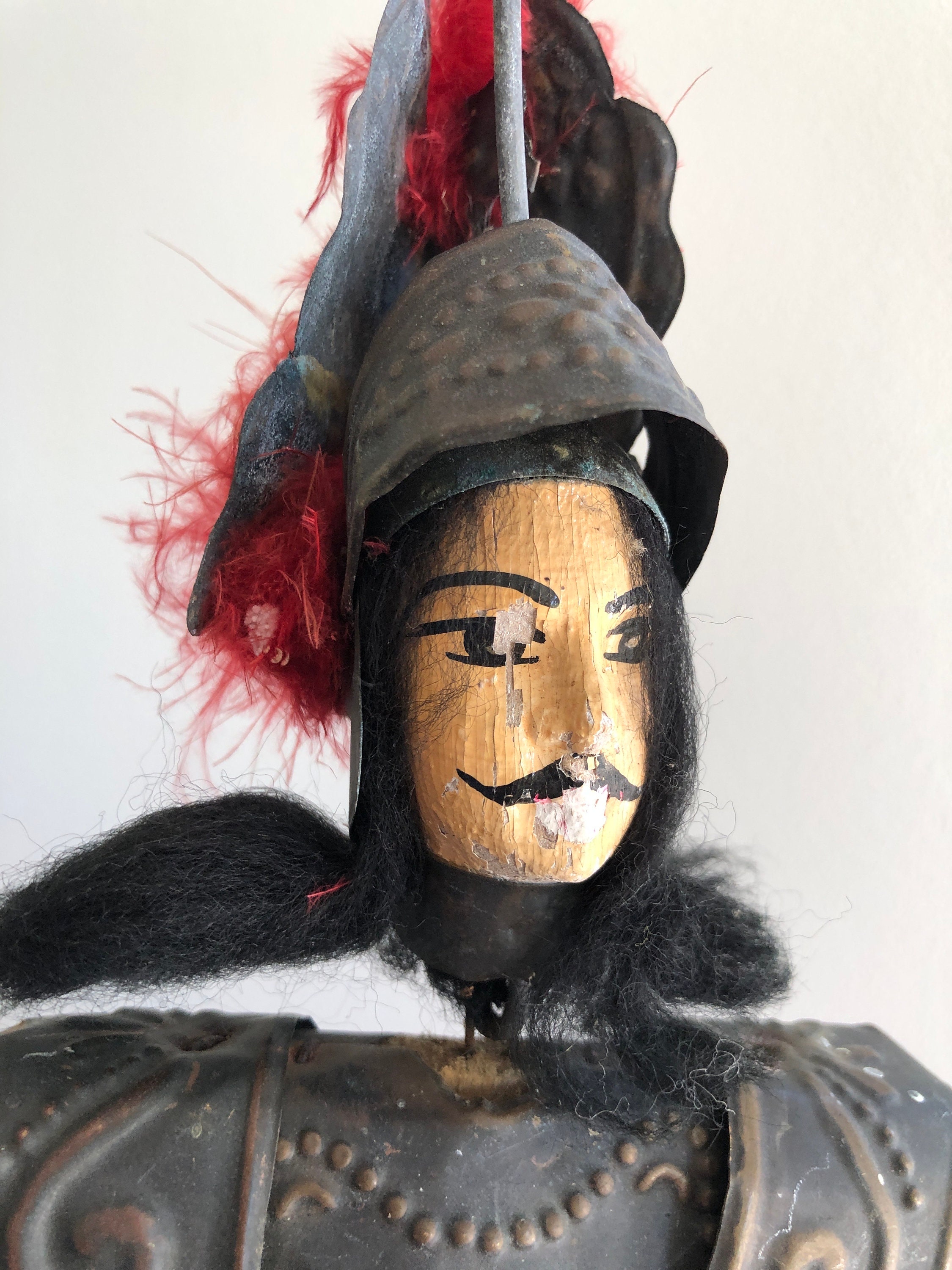 A Fabulous Set of Four Vintage Sicilian Pupi Pole Marrionetts Genuine ...