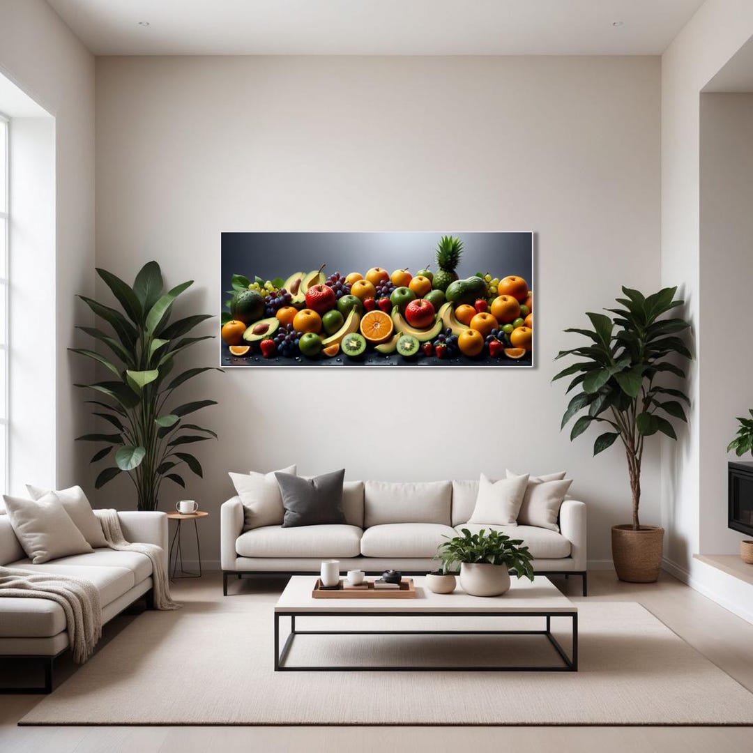 3 Ultra Detailed Fruits Poster | Fruit Art Print Digital Download ...