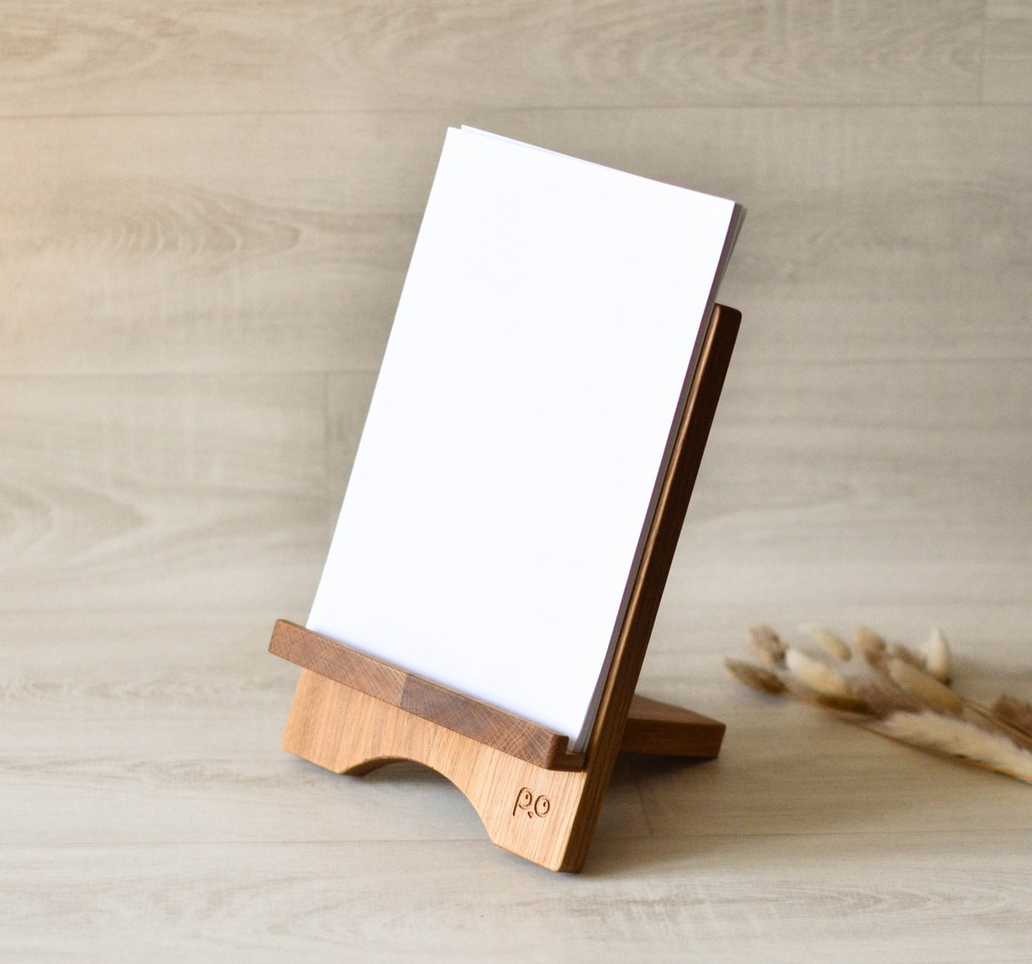 Wooden Paper Holder | Paper Stand | A4 Holder | Wood Paper Stand for ...
