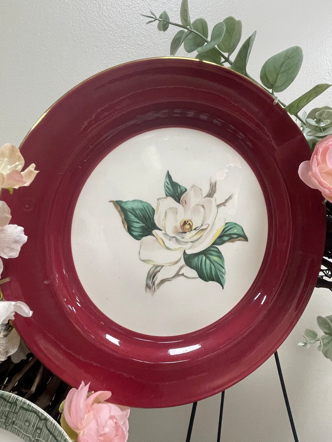 Cottagecore Plate Wreath - Etsy