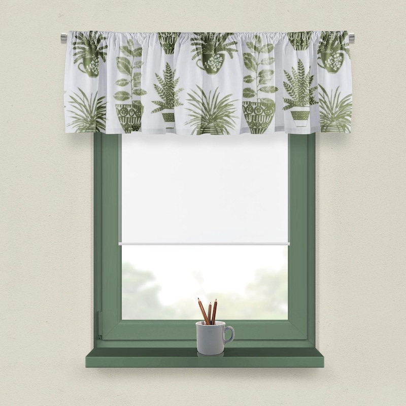 Mint Green Valance - Etsy