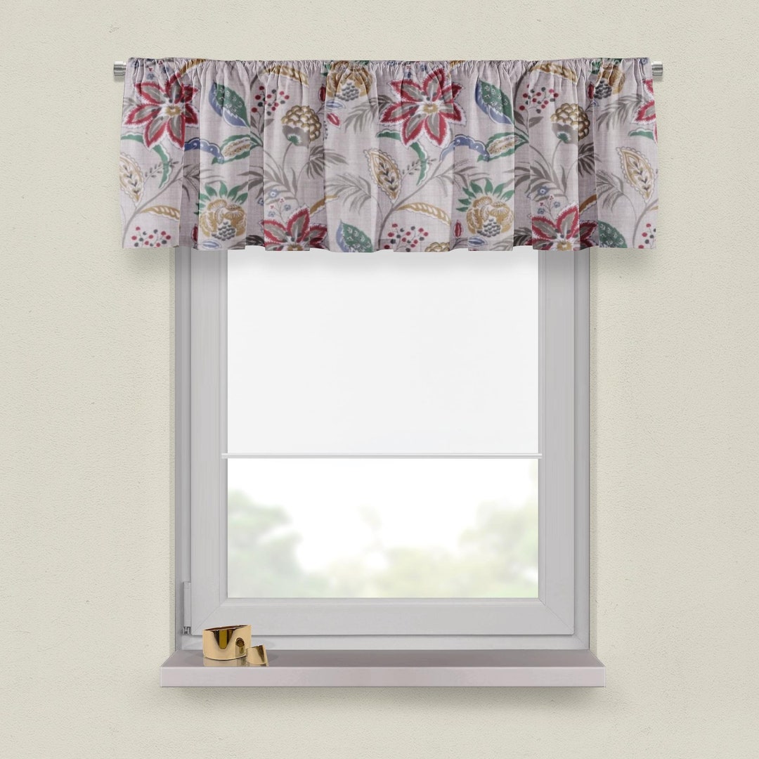 Floral Valance, Magnolia Valance, Magnolia Tradewinds Valance, Magnolia ...
