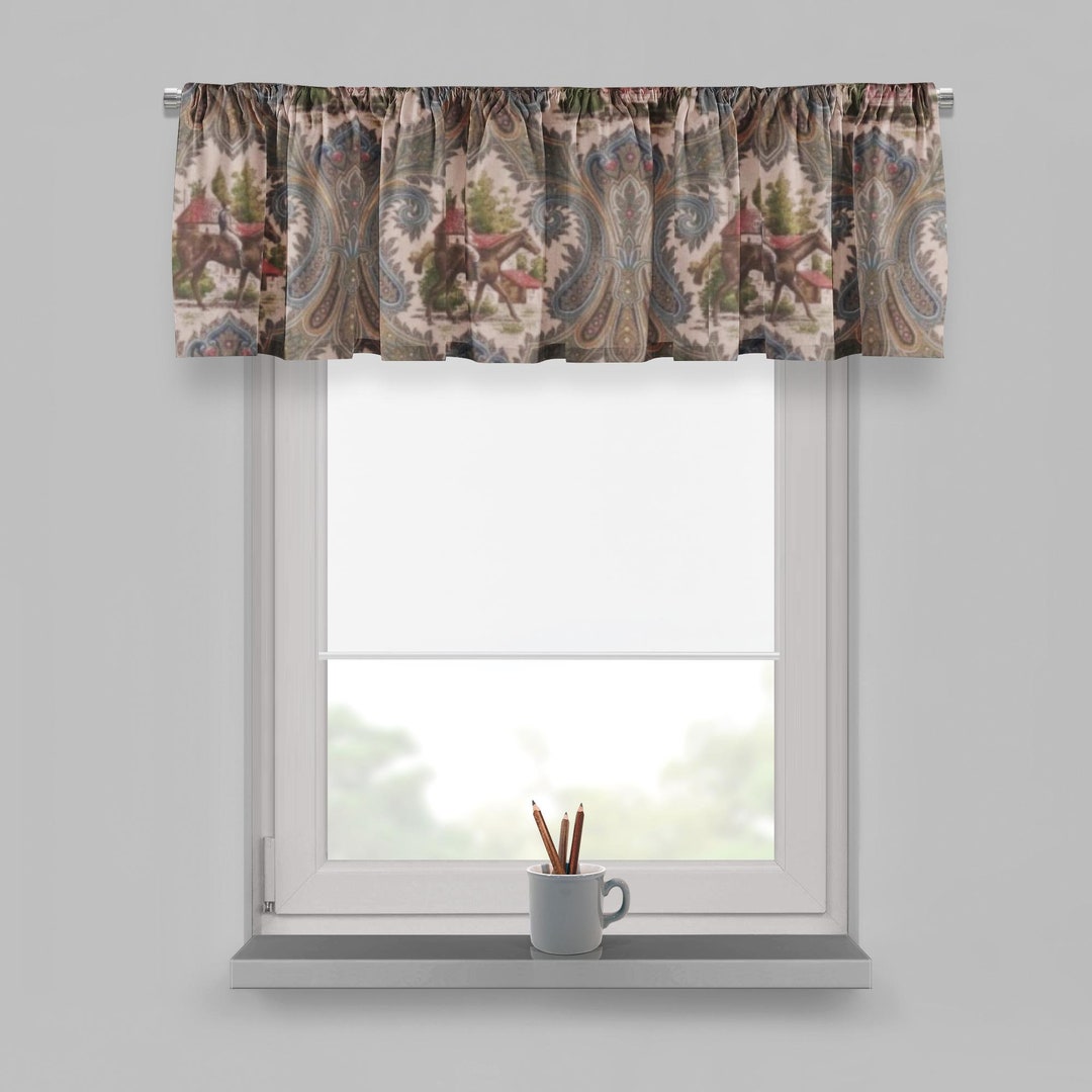 Toile Valance, Kaufmann Woodgate Valance, Royal Valance, Valance With ...