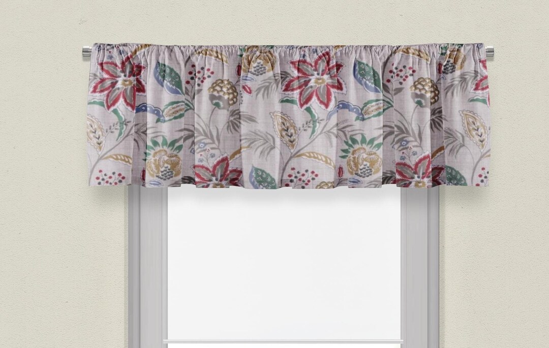 Floral Valance, Magnolia Valance, Magnolia Tradewinds Valance, Magnolia ...