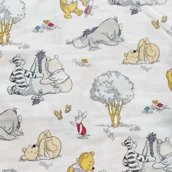 Winnie the Pooh Fabric - Etsy