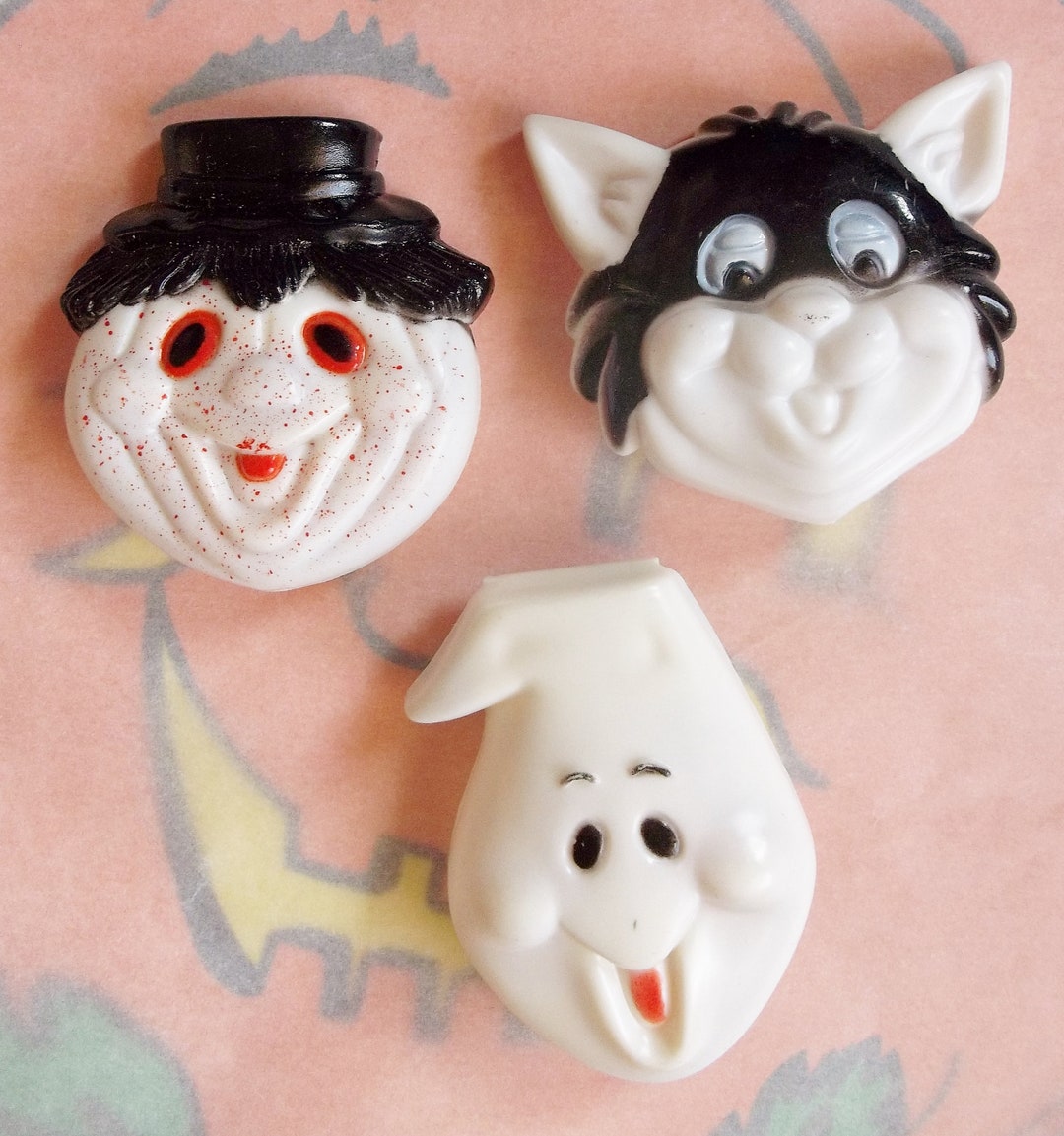 Set of Three / Vintage Halloween Clickers / Party Favors / Noise Makers ...