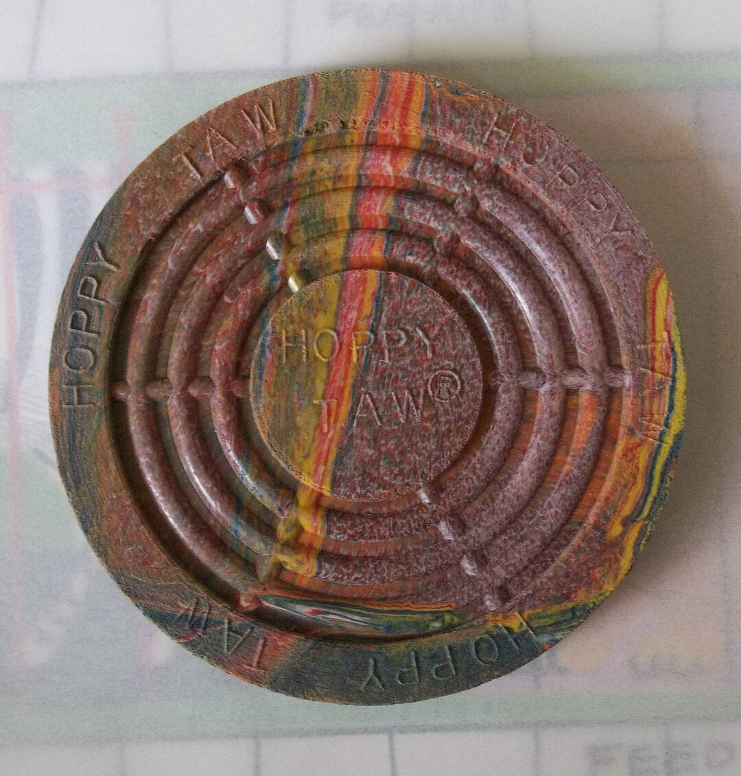 Official Hoppy Taw R Hopscotch Game Marker / Retro / Mixed Colors ...