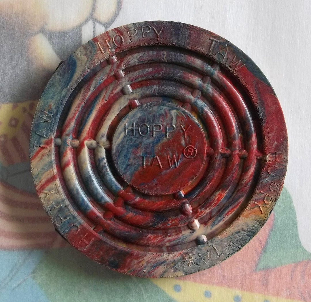 Official Hoppy Taw R Hopscotch Game Marker / Retro / Recess / Phys Ed ...