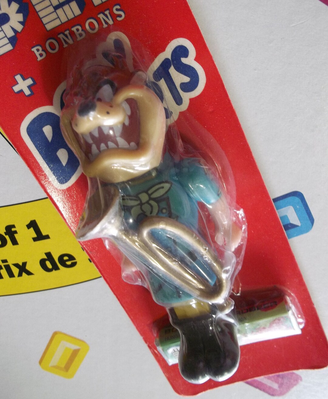 Vintage / Tasmanian Devil PEZ Candy Dispenser PEZ Body Parts / Foreign ...