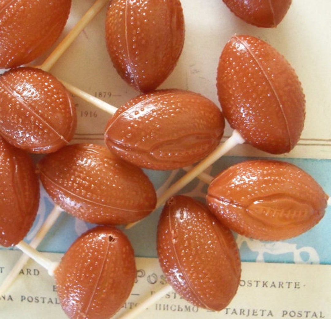 Vintage / Football Cupcake Picks / Retro Kitsch / One Dozen - Etsy