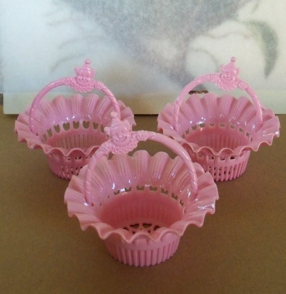 Craft Supplies & Tools Vintage Party Favors Plastic Nut Cup Baskets Set ...