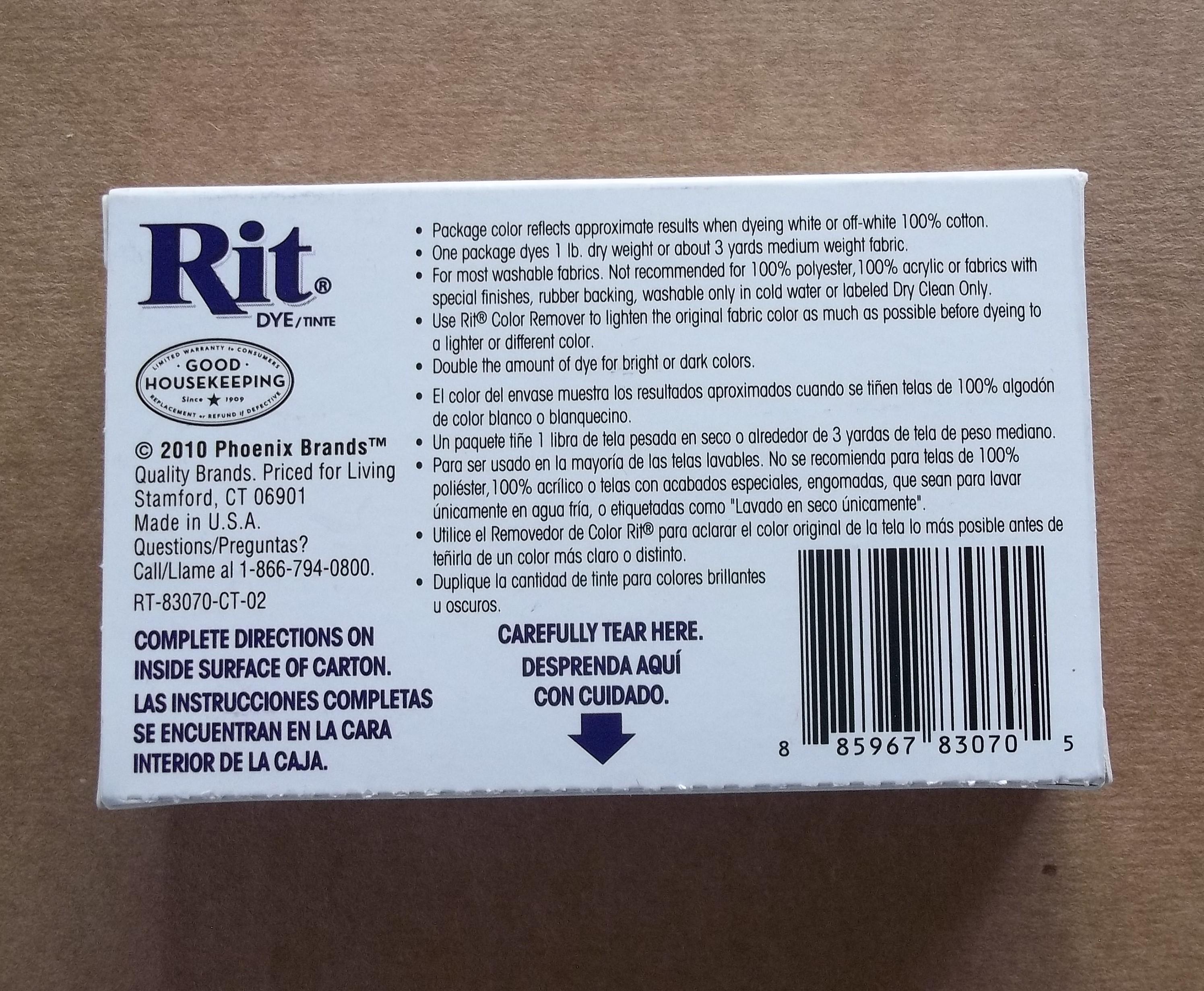 Rit (R) Dye Tint / Petal Pink / Rosado Floral - Etsy