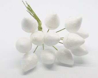 Vintage / Styrofoam Rose Pod Centers / Stamen-peps / Six - Etsy