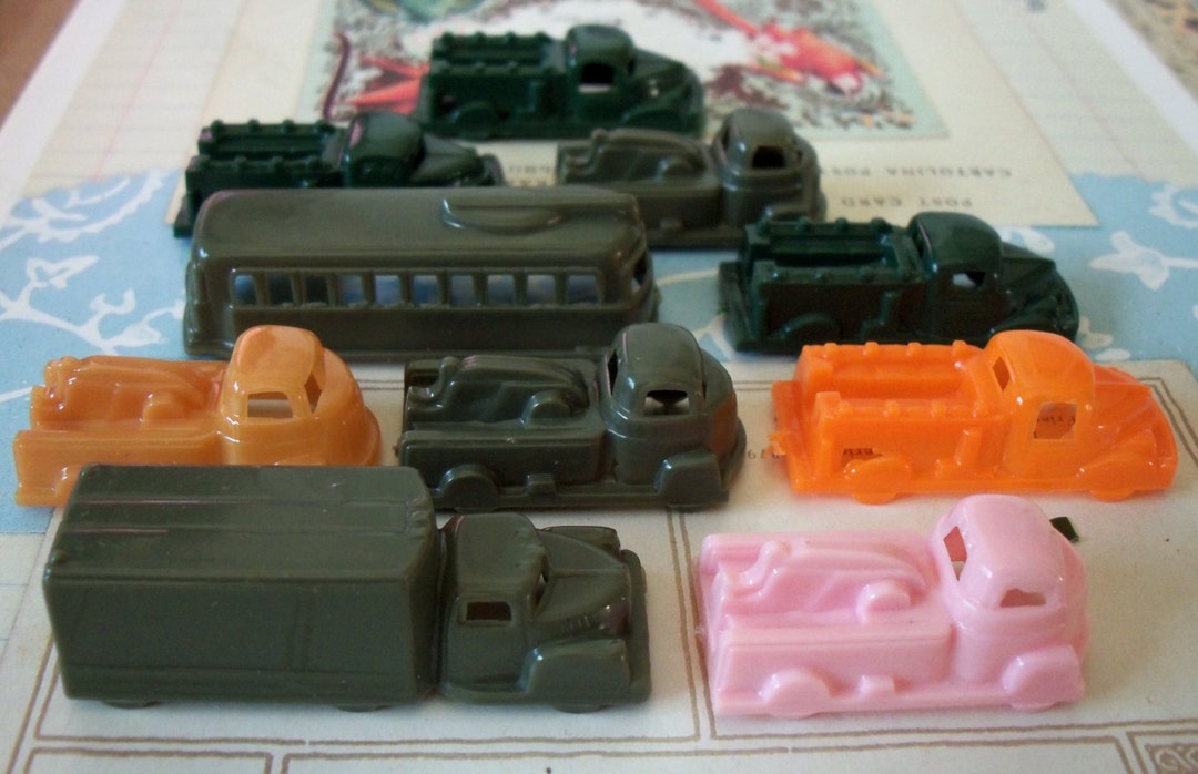 Vintage / Retro Kitsch Vehicles / Six Items / Variety / Dime - Etsy