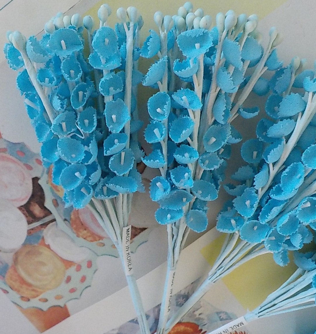 Five Bouquets / Vintage Millinery Flowers / Lily of the Valley / 50s ...