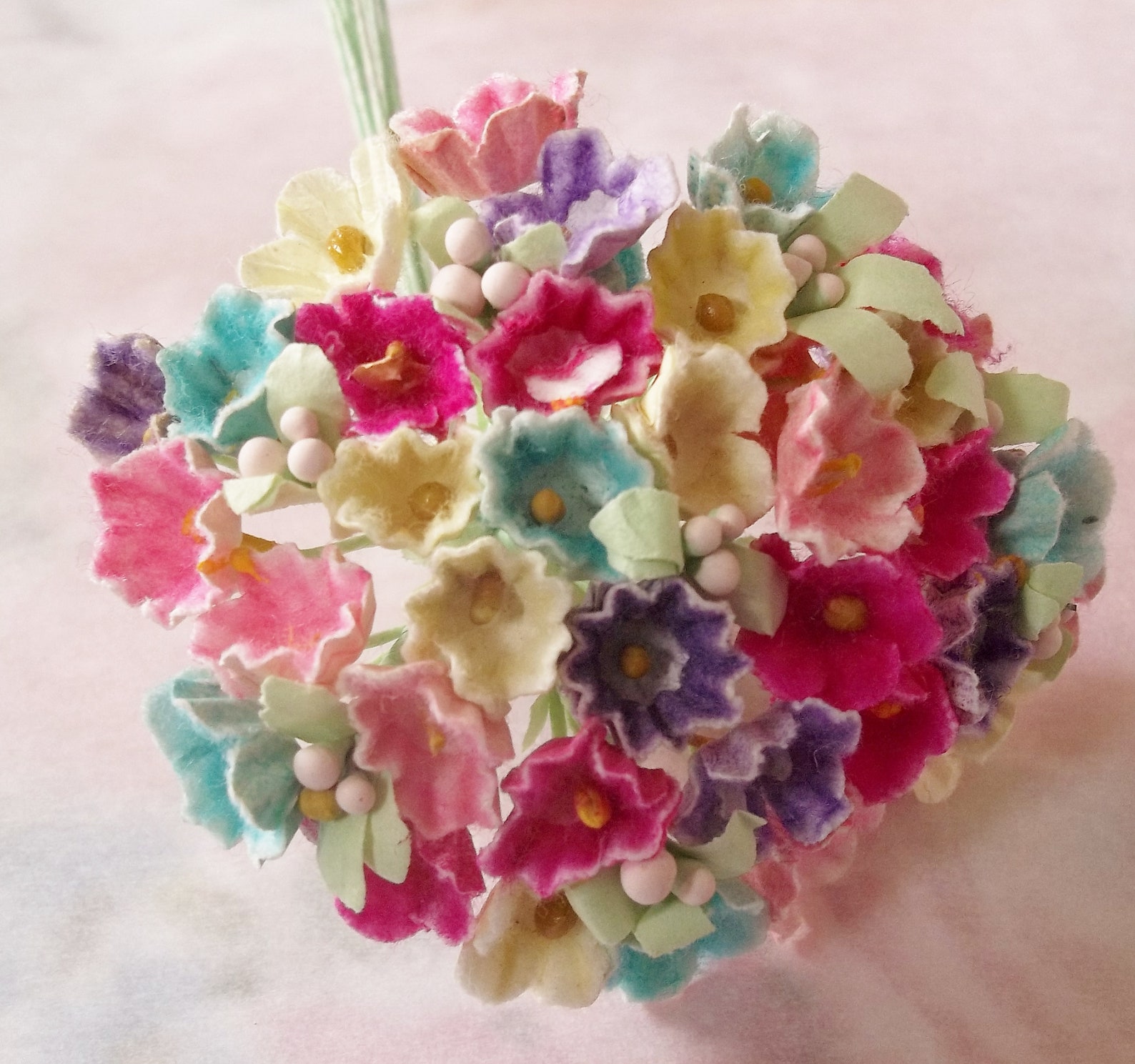 Vintage / Forget-me-not Flowers / Five Items / Bouquets / Millinery ...