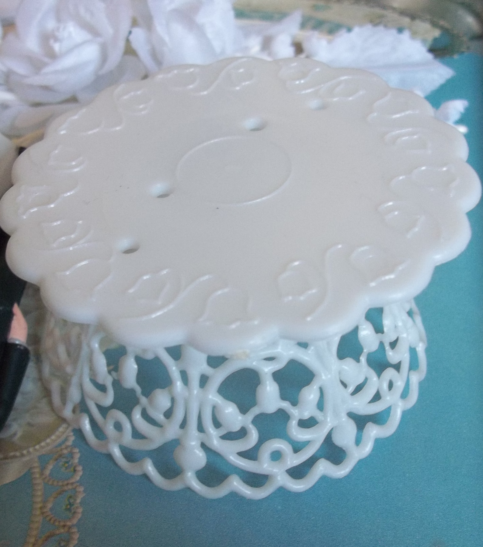 DIY / Bride & Groom Wedding Cake Topper Kit / Vintage Craft - Etsy