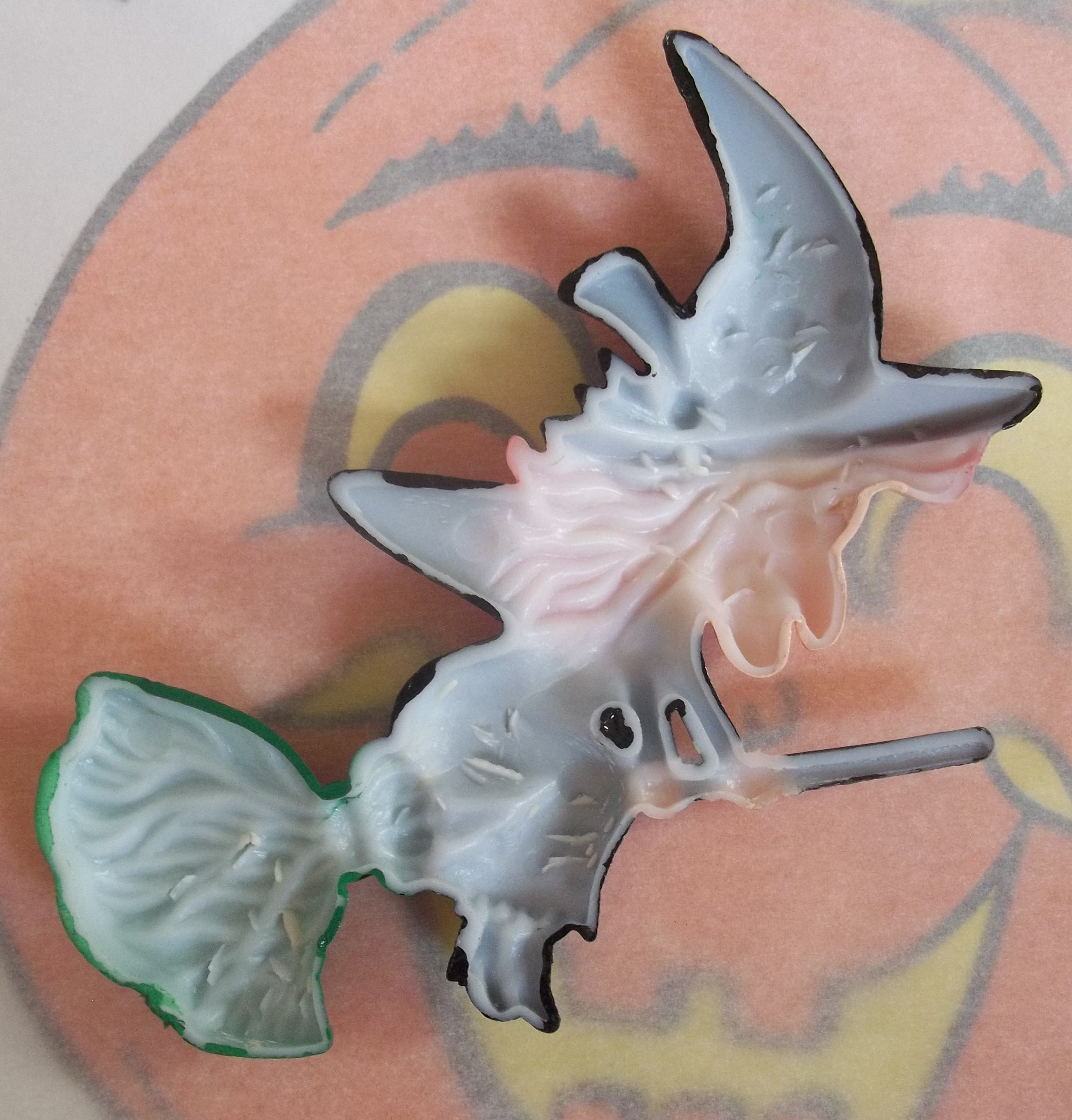 Vintage / Halloween Witch Cake Topper / One / Assemblage Art / - Etsy