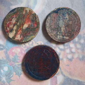 Three Items / Official Hoppy Taw R Hopscotch Game Marker / Retro ...