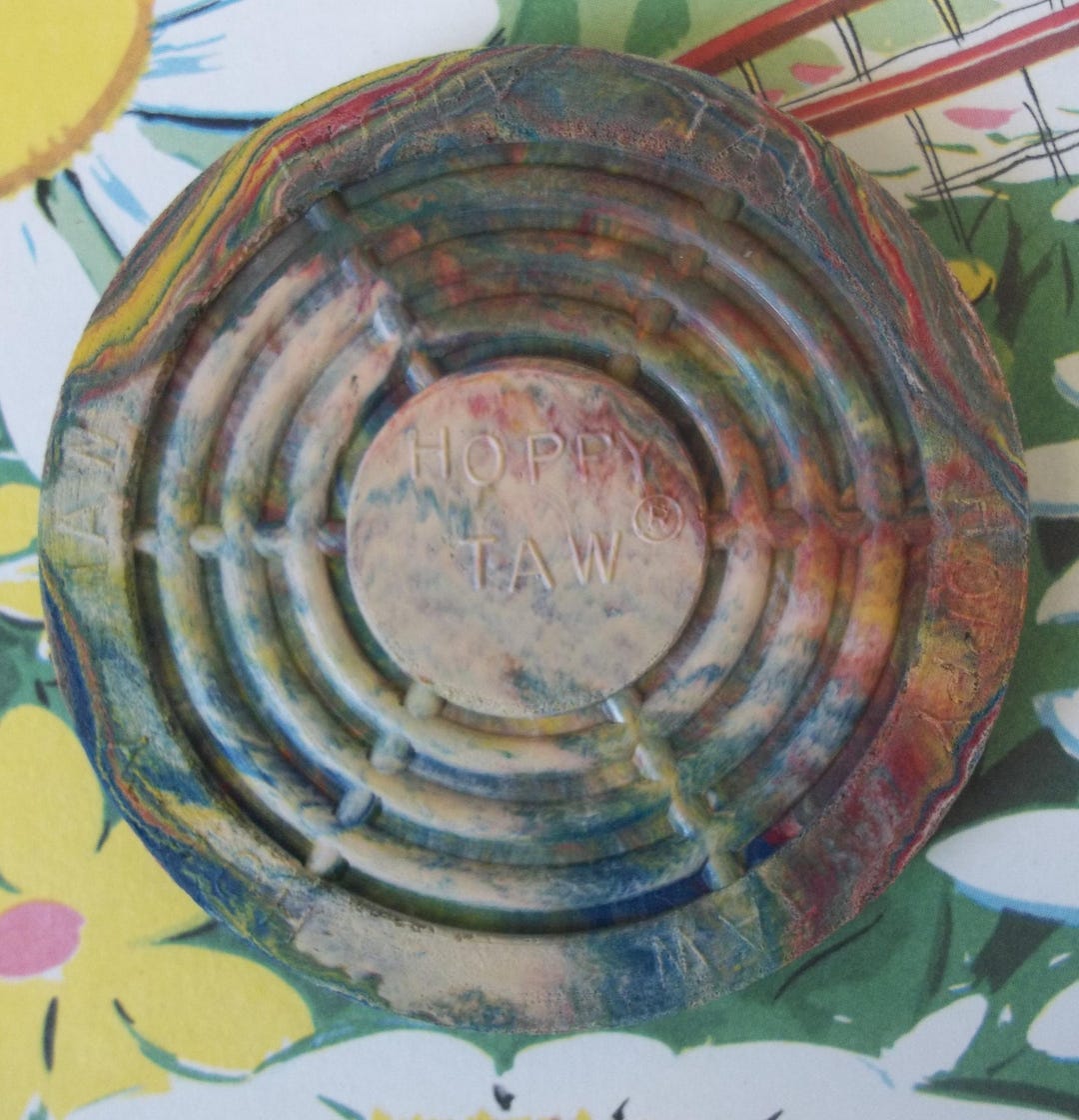 Official Hoppy Taw (R) Hopscotch Game Marker / Retro / Recess / Phys Ed ...