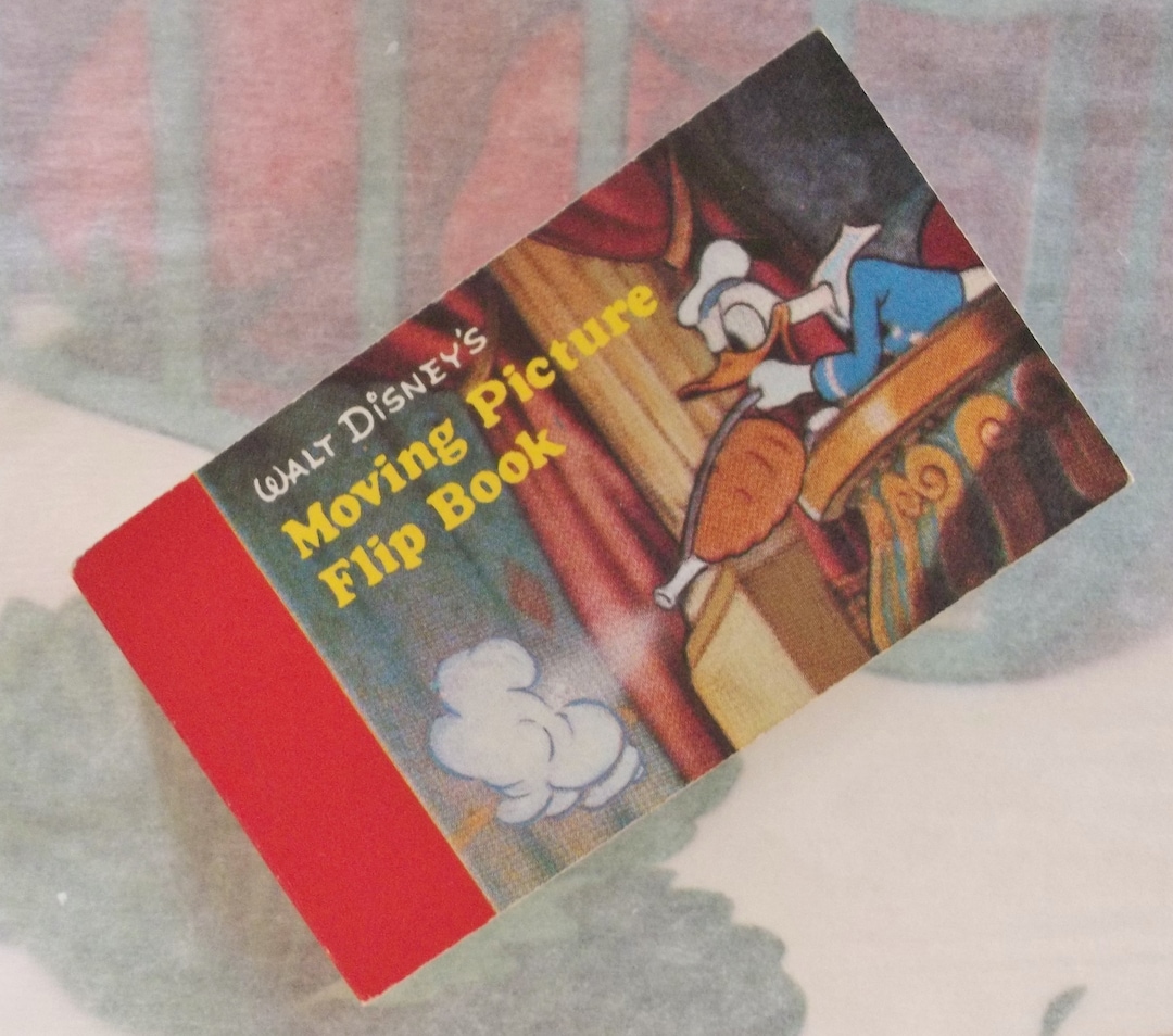 Vintage / Walt Disney's Moving Picture Flip Book / Mickey Mouse ...