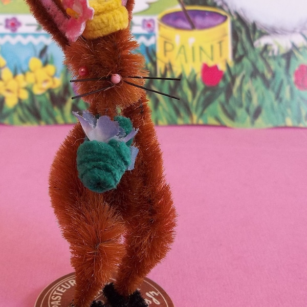 Vintage Rabbit Chenille - Etsy