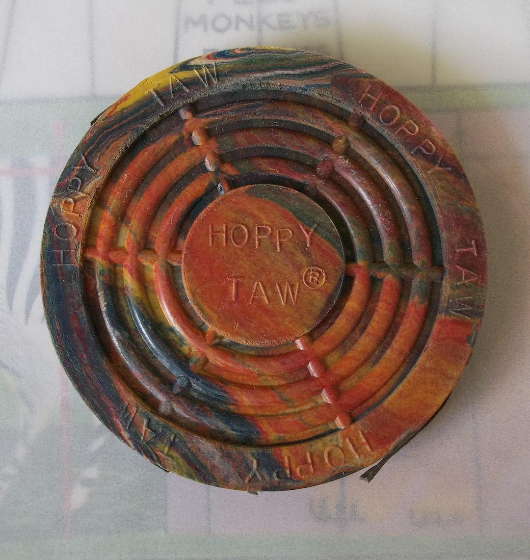 Official Hoppy Taw R Hopscotch Game Marker / Retro / Mixed Colors ...