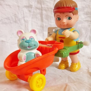 Vintage / Wheelbarrow Wind-up Toy / New Old Stock / Collectible / Child ...