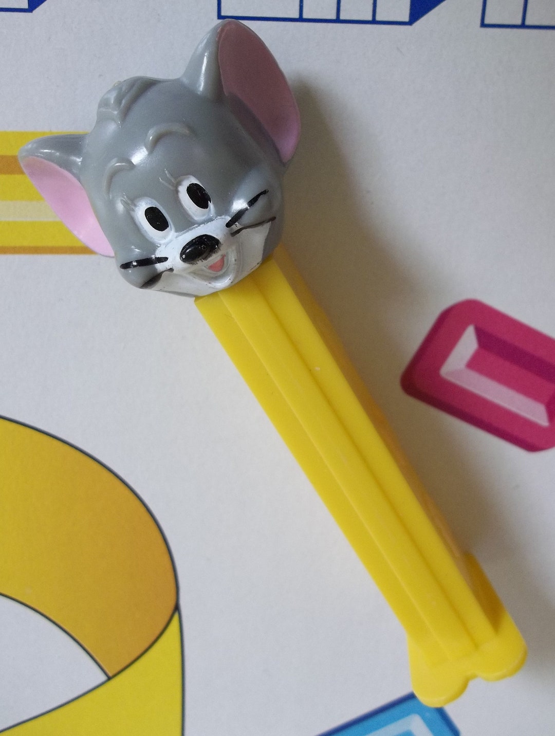 Vintage / Tuffy Mouse PEZ Candy Dispenser / From the Foreign-issued Tom ...