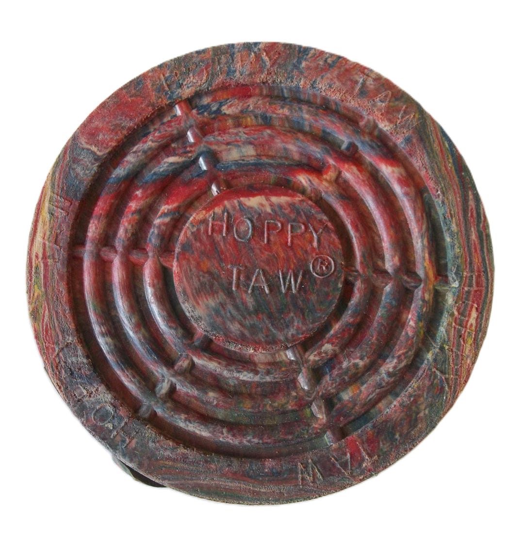 Official Hoppy Taw (R) Hopscotch Game Marker / Retro / Teacher Gift ...