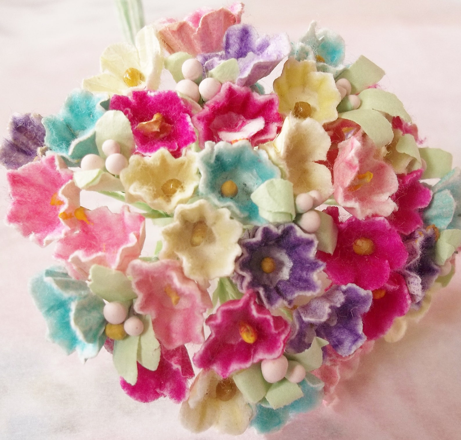 Vintage / Forget-me-not Flowers / Five Items / Bouquets / Millinery ...