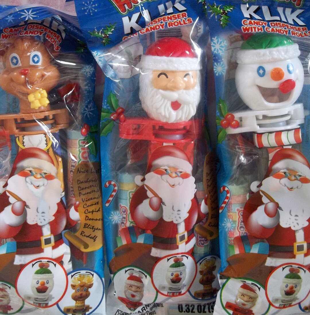 Vintage / KLIK Candy Dispensers / Interactive Holiday Set / Au'some ...
