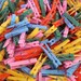 Vintage / Miniature Plastic Clothespins / Set of Twenty Five / - Etsy
