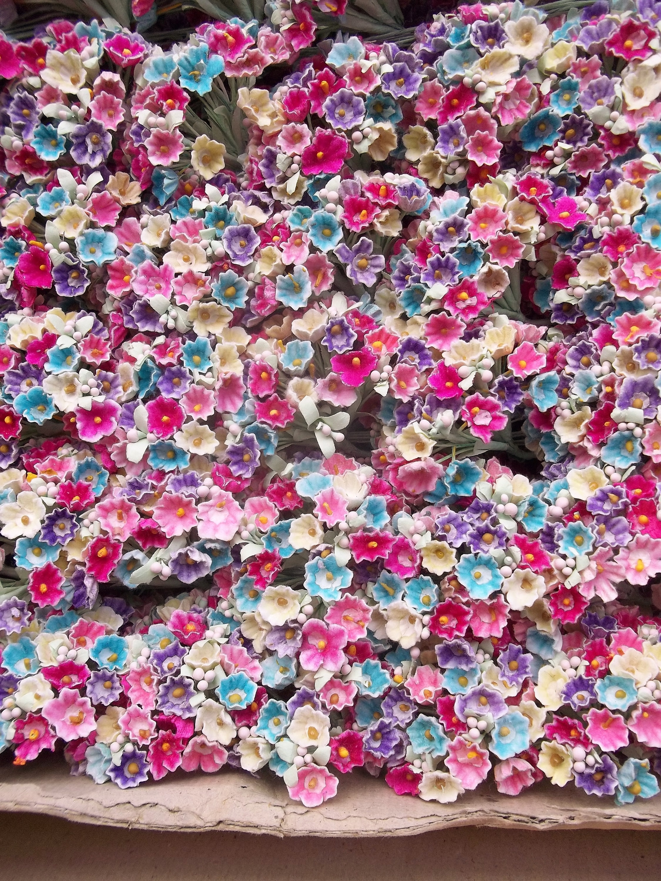 Vintage / Forget-me-not Flowers / Five Items / Bouquets / Millinery ...