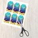 Editable Under the Sea Hang Tag, Ocean Animals Favor Tags, Ocean & Sea ...