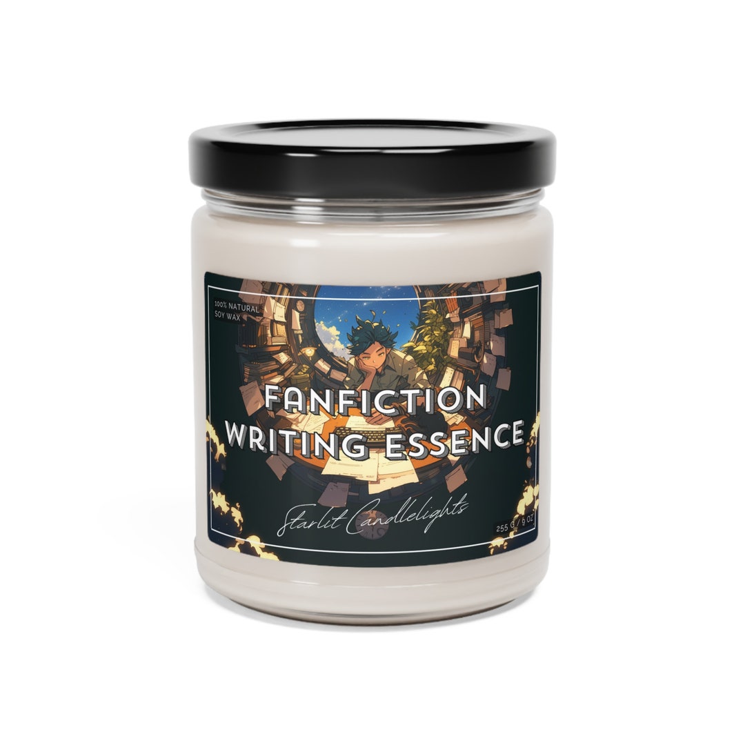 Fanfiction Writing Essence Creative Muse Soy Candle Storyteller's Aroma ...