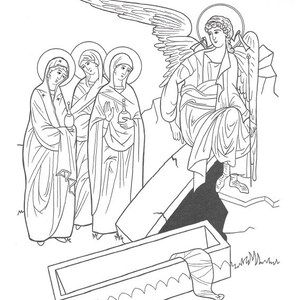 Holy Week and Pascha Coloring Pages From “beautiful Pascha: an Orthodox ...