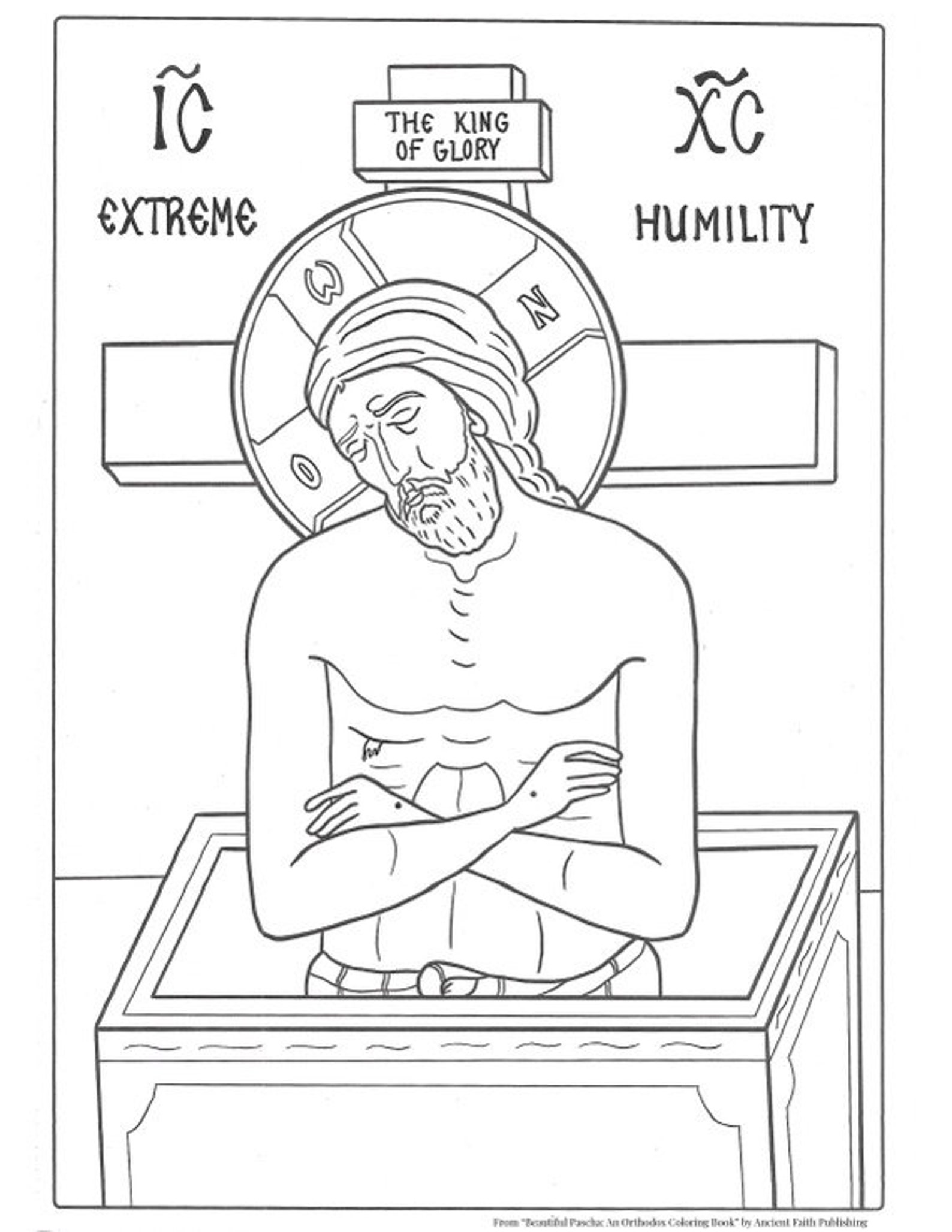 Holy Week and Pascha Coloring Pages From “beautiful Pascha: an Orthodox ...