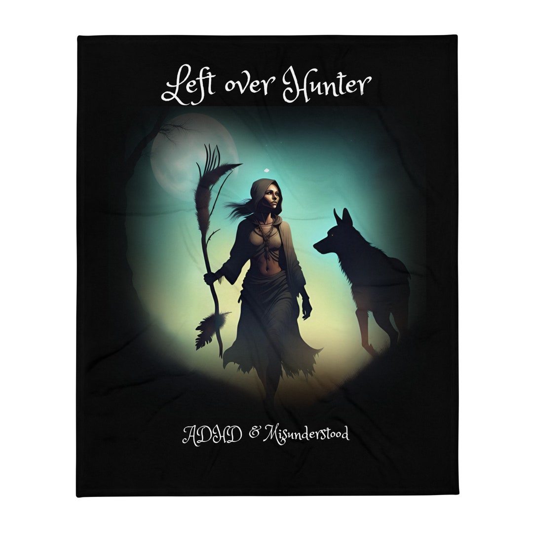 ADHD Blanket Left Over Hunter Throw/blanket - Etsy UK