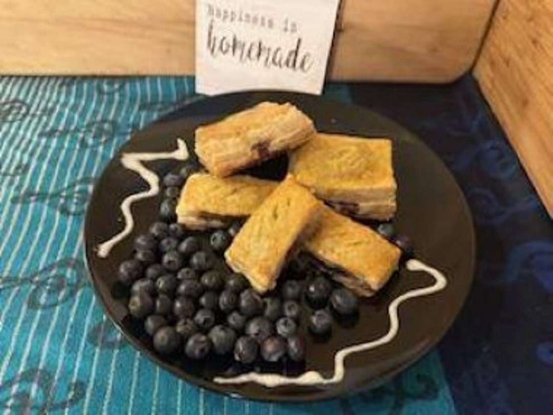 Homemade Toaster Strudel Blueberry - Etsy