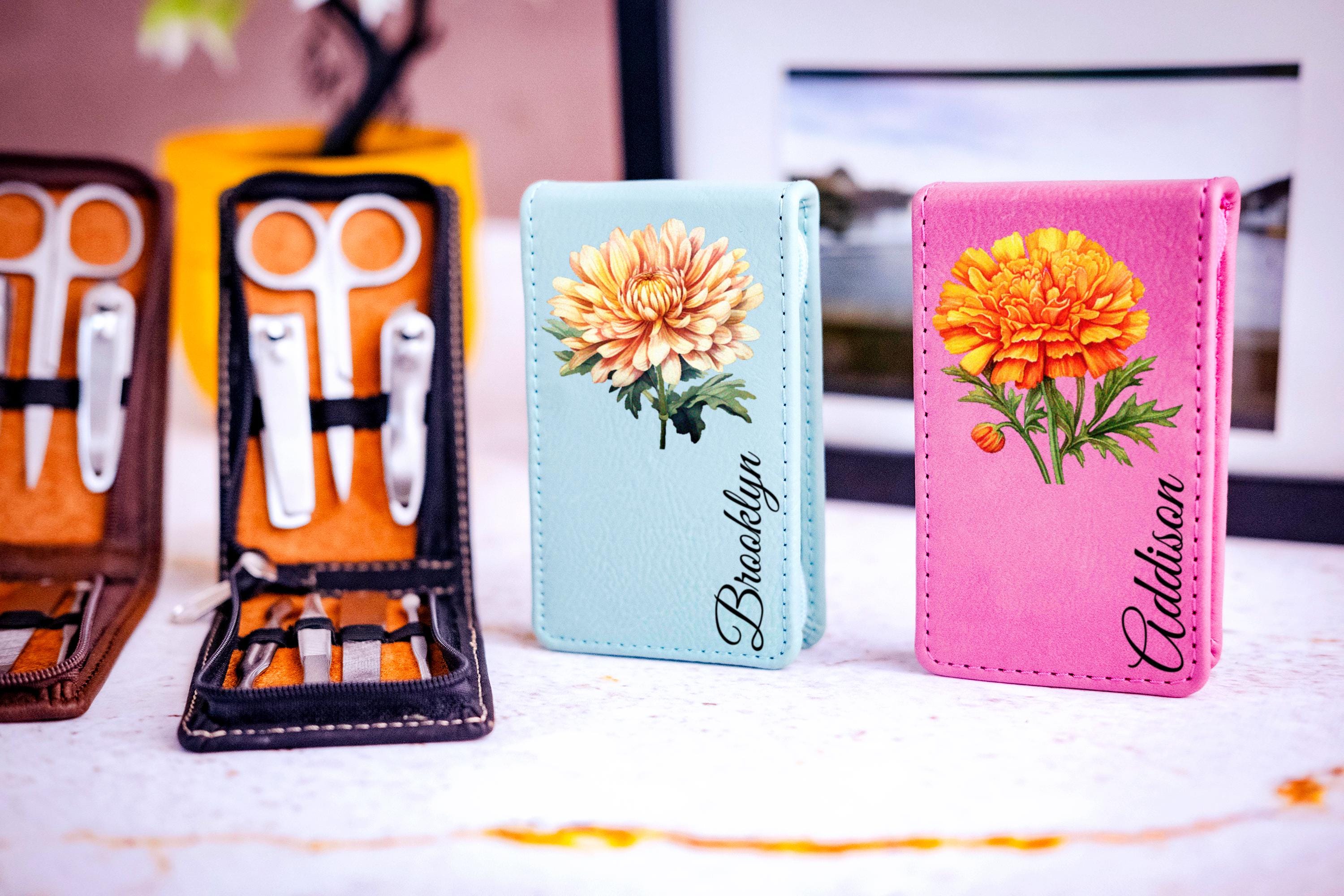 Custom Birth Flower Nail Kit, Professional Manicure and Pedicure Set ...