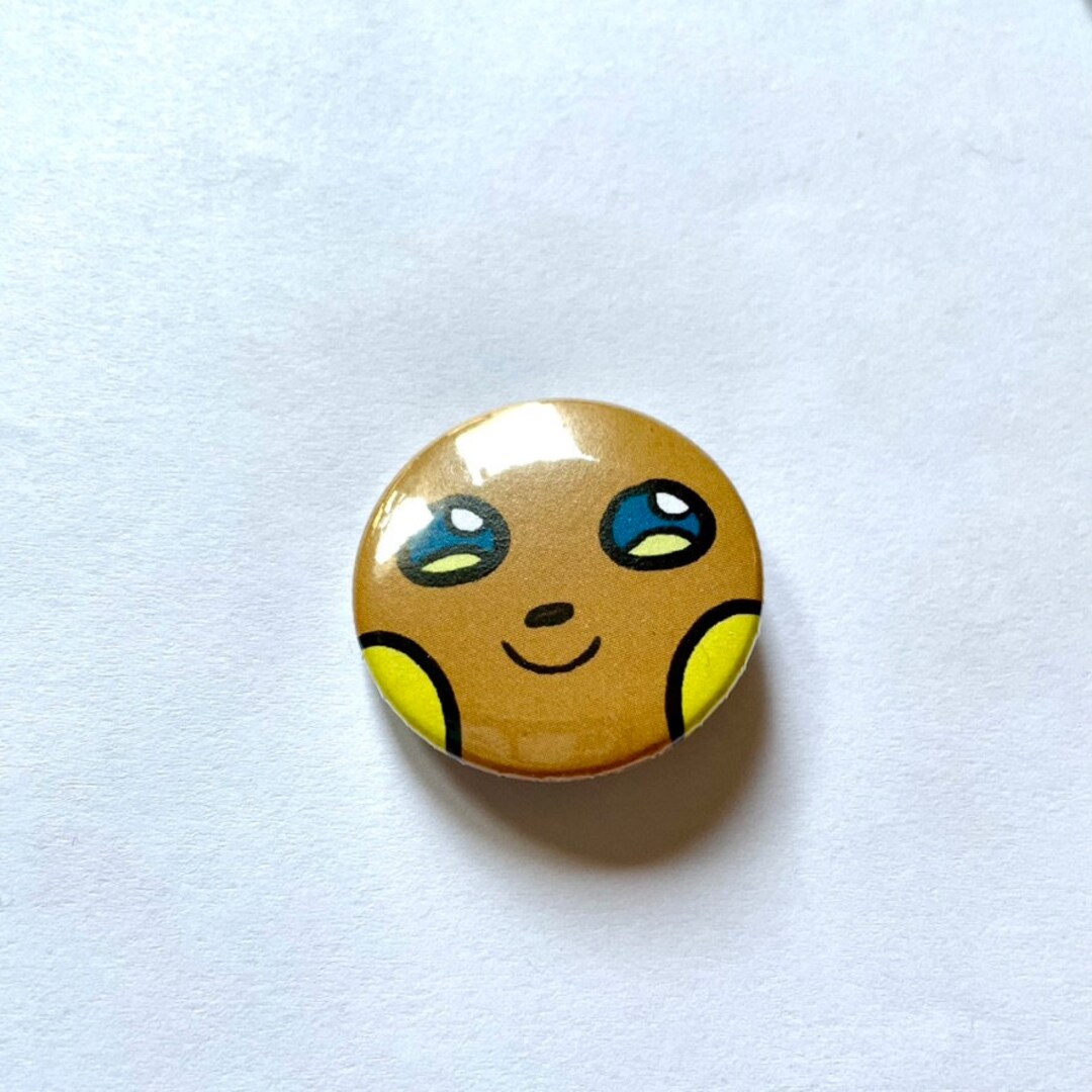Pokémon Faces Alolan Raichu Button - Etsy