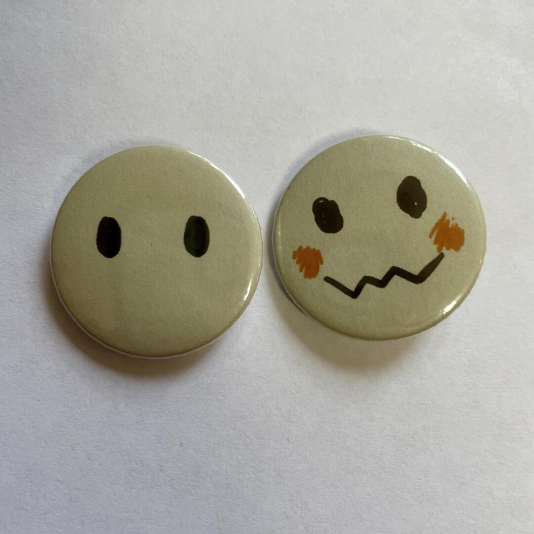 Pokémon Face Buttons Mimikyu Set - Etsy