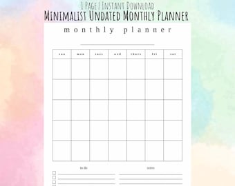 Digital Weekly Meal Planner, Printable Planner, iPad Planner ...