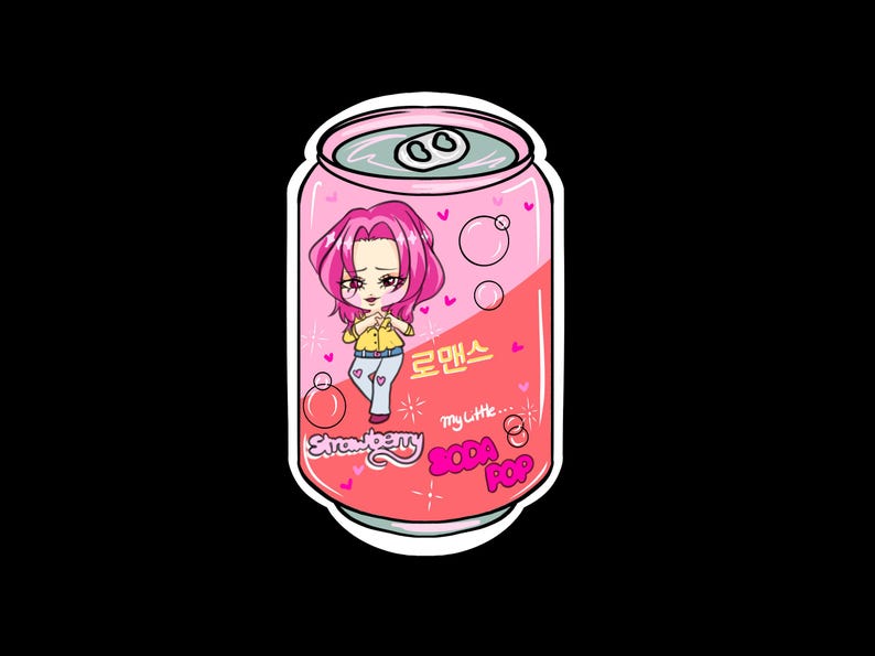 Saja Boys Soda Pop Stickers - Etsy