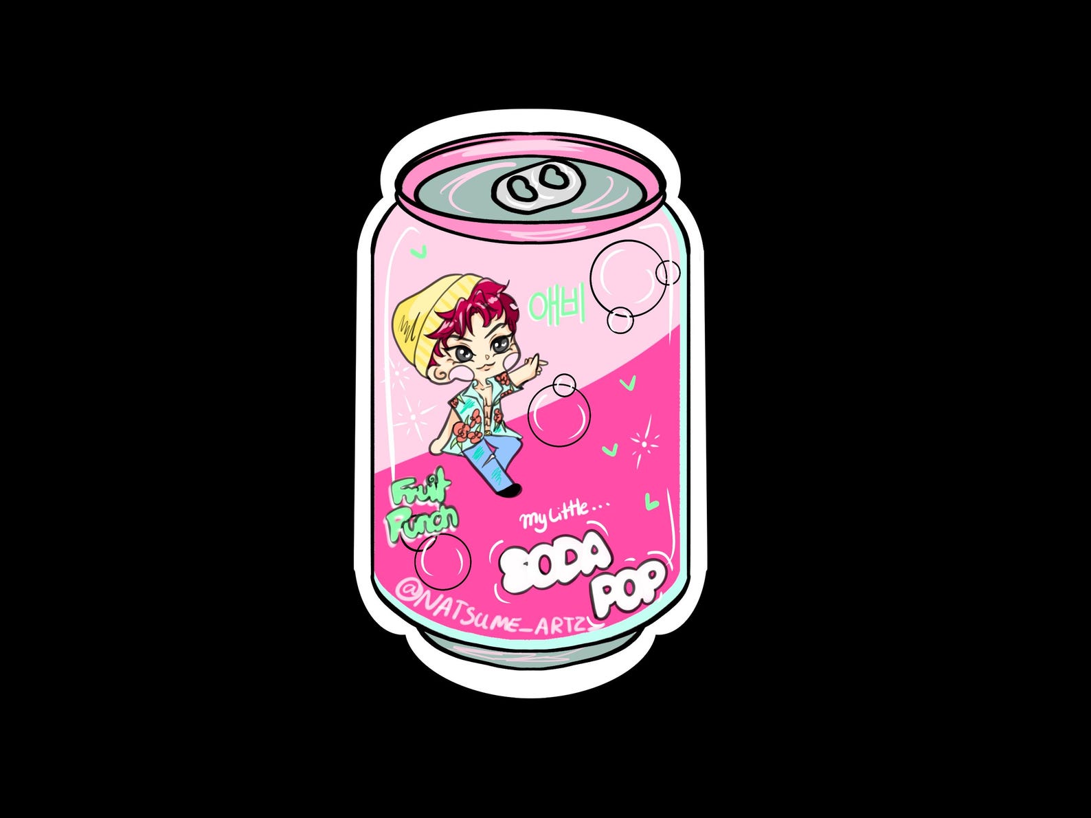 Saja Boys Soda Pop Stickers - Etsy