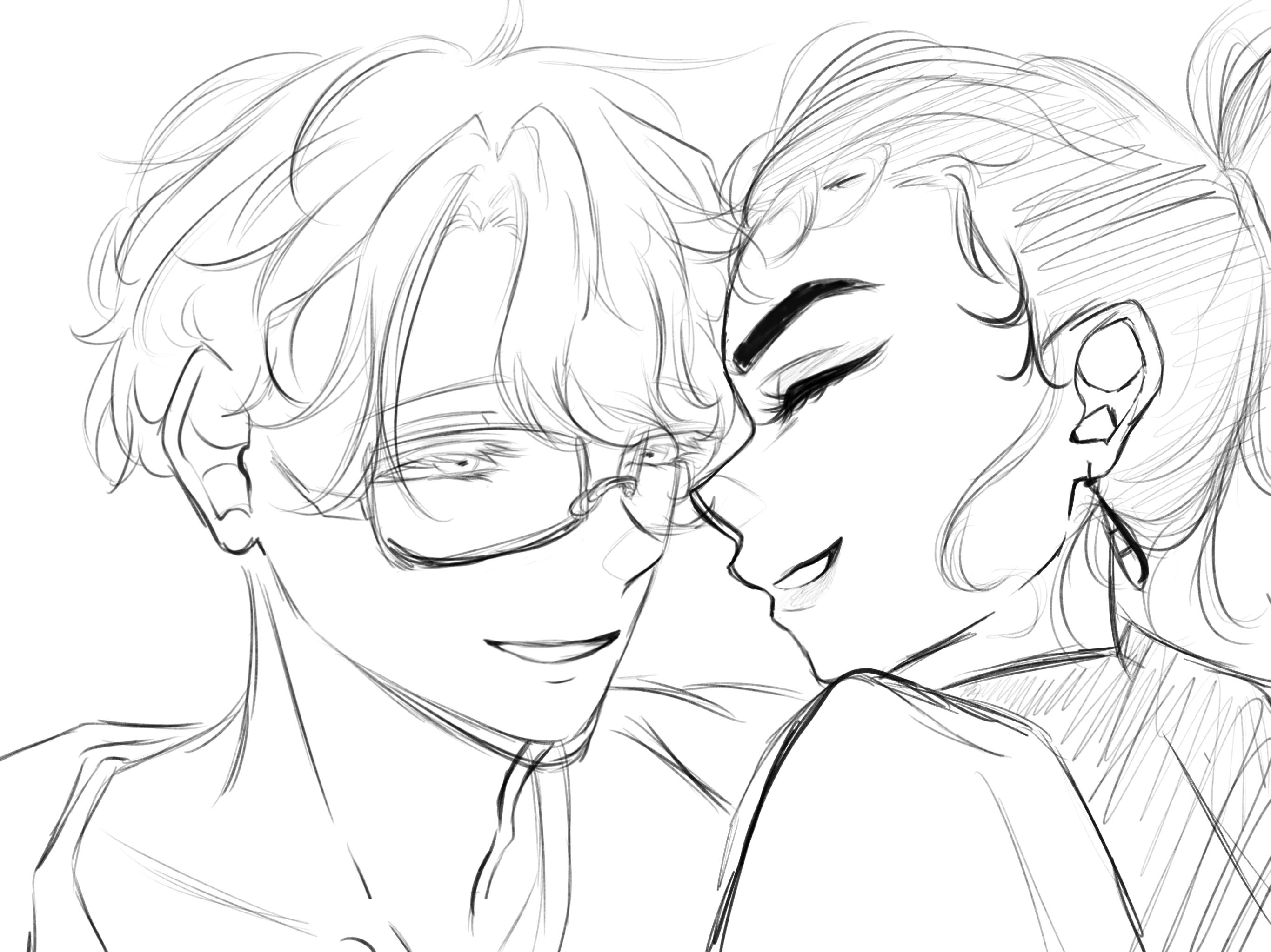 Alien Stage Luka & Hyuna Fanart Print - Etsy