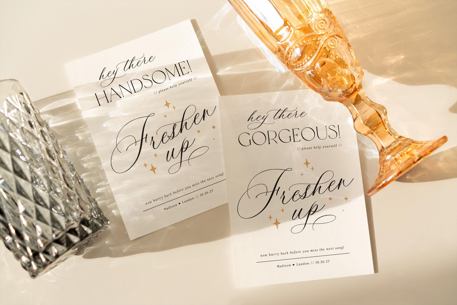 Wedding Bathroom Sign Template, Restroom Favors Sign for Ladies and ...