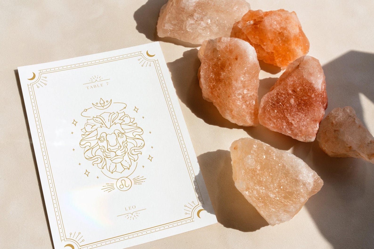 Celestial Zodiac Table Number Cards, Digital Download, Printable ...