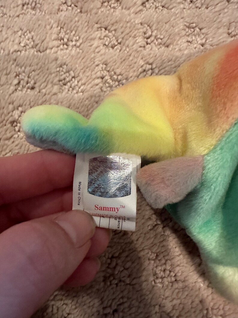 Sammy TY Beanie Baby - Etsy